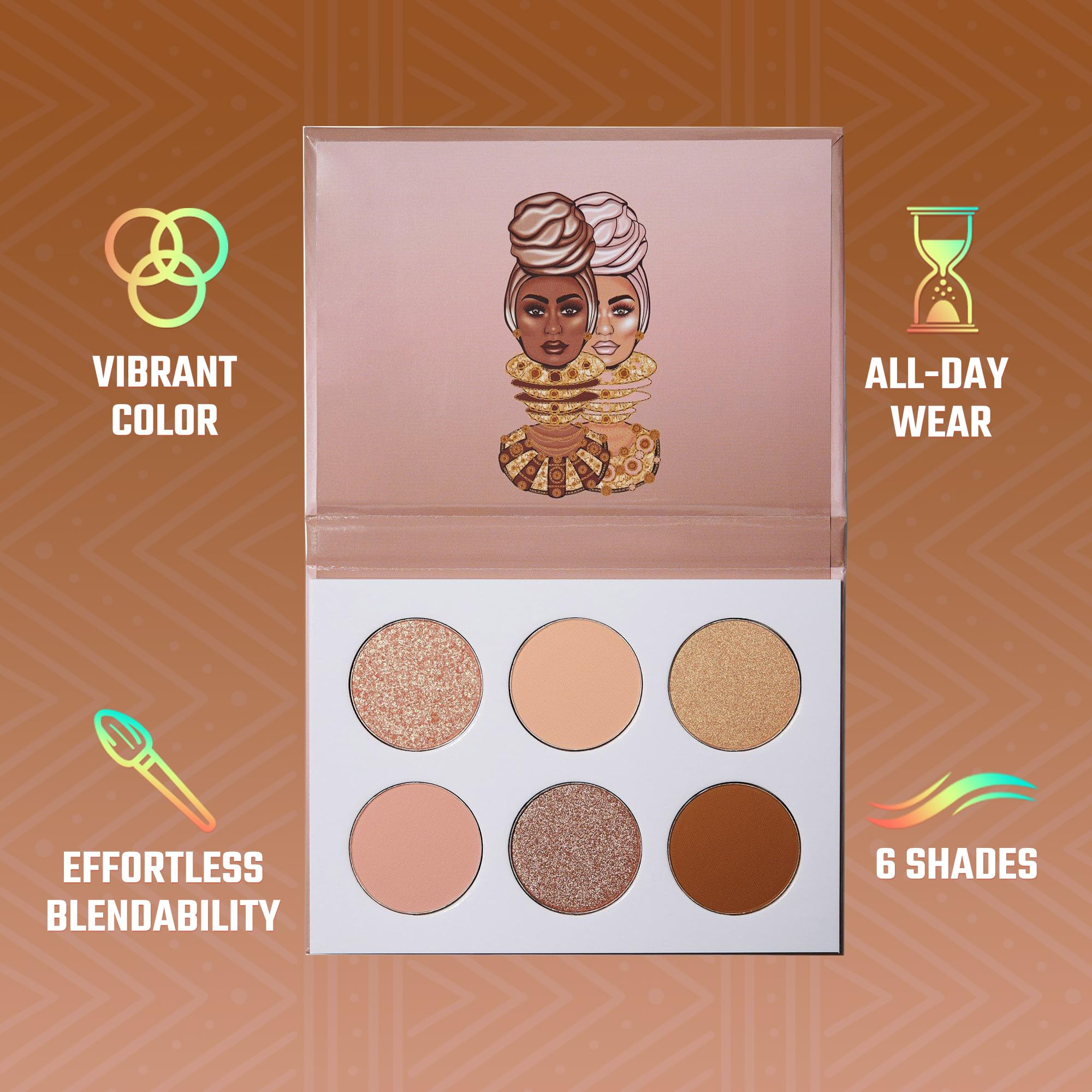 Juvia's Place The Nudes - Blue, Eyeshadow Palette, Professional Eye Makeup, Pigmented Eyeshadow Palette, Makeup Palette for Eye Color & Shine, Pressed Eyeshadow Cosmetics