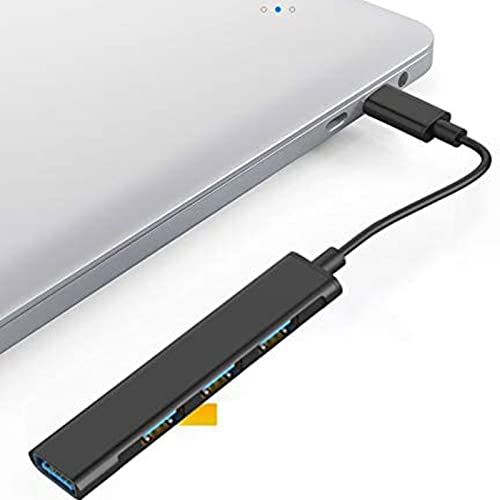 LILMOU Multi-Port USB Type-C Hub Adapter Card Reader High-Speed Type C Mini USB-Hub Extension Cable