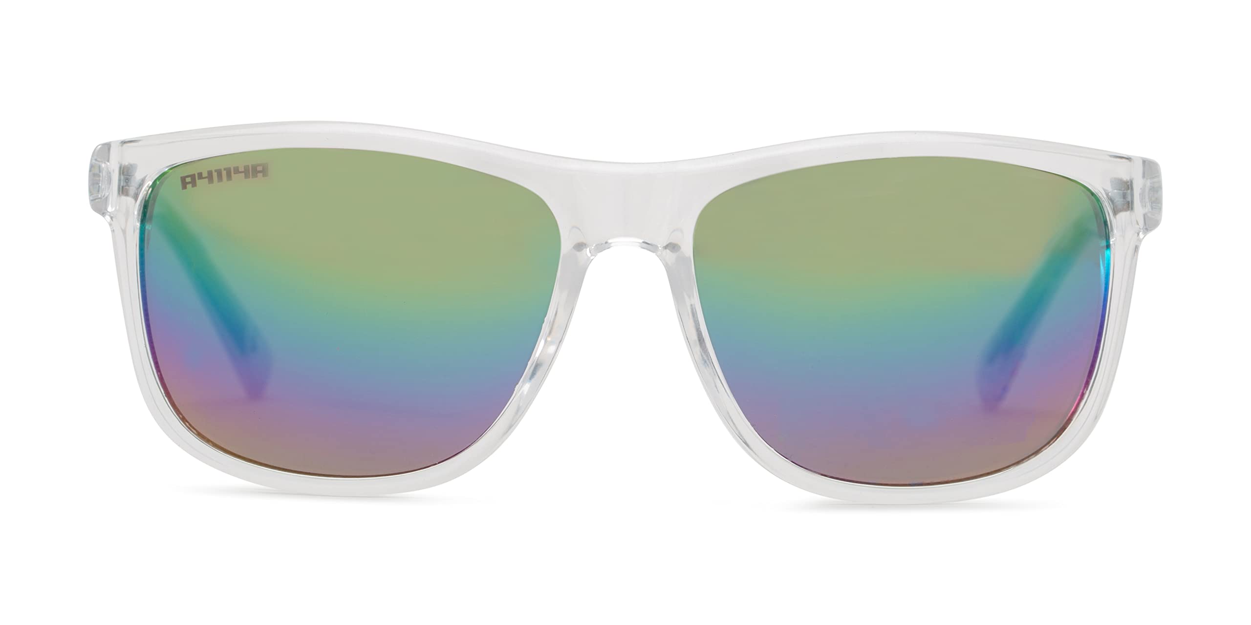 Foster Grant Sun Luv Be Unique Square Sunglasses, Crystal, 56mm, (10261640)