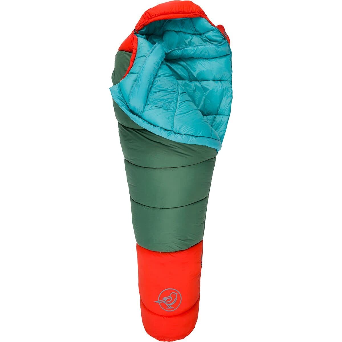 Groundwork Single Sleeping Bag: 0F Synthetic, Cherry Peak, One Size