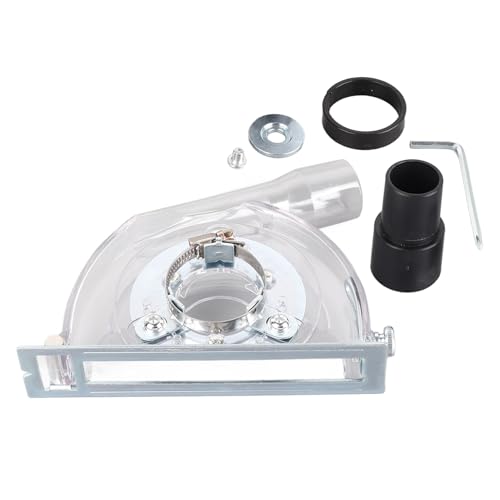 Respicefinem Angle Grinder Dust Shroud Cutting Dust Cover Grinding Shroud for 100 125 150mm Angle Grinder Amp 115 125mm Saw Disc Dust Shroud For Angle Grinder