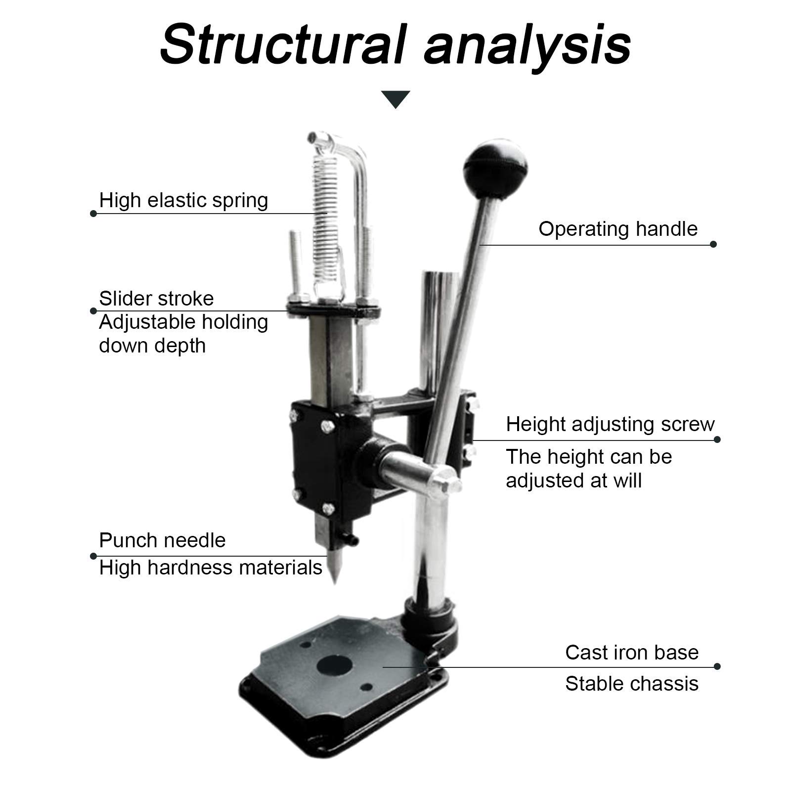 JIAWANSHUN Oyster Shucker Manual Oyster Shucking Machine Oyster Shell Opener Machine Oyster Opener Set Clam Opener Oyster Sheller Oyster Shucking Tool Seafood Tools