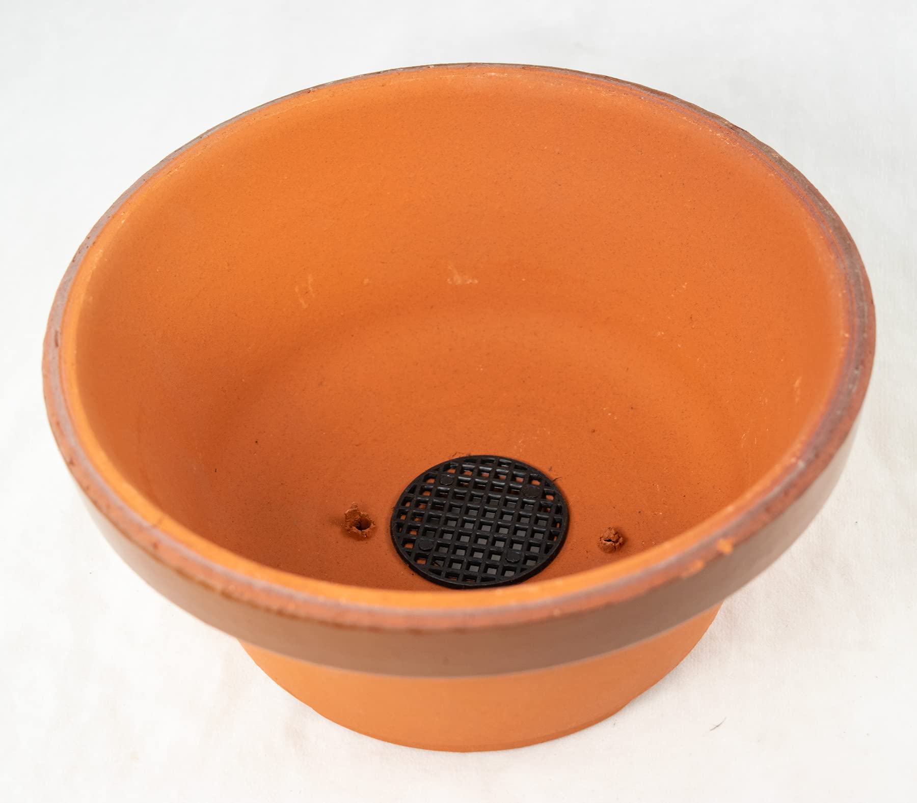 Japanese Tokoname Bonsai Training Pot, Cactus & Succulent Planter with Mesh - 7.25"x 7.25"x 3.25"
