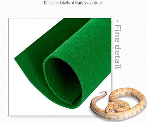Tfwadmx Reptile Carpet, 2 Pack of Bearded Dragon Mat Terrarium Substrate Liner Bedding for Snake Turtle Lizard Geckos Hermit Crabs (24'' X 16'')