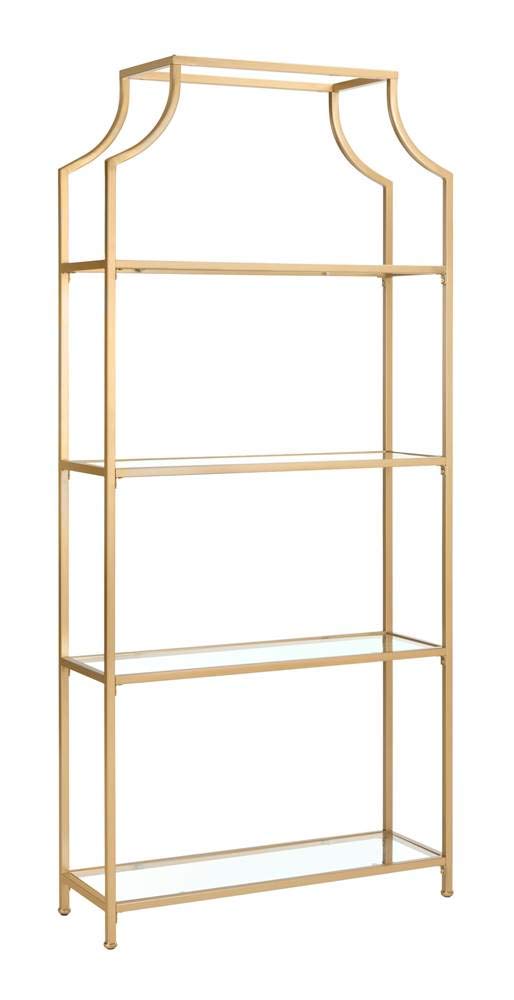 Safavieh Home Collection Slater 4 Tier Etagere, Gold