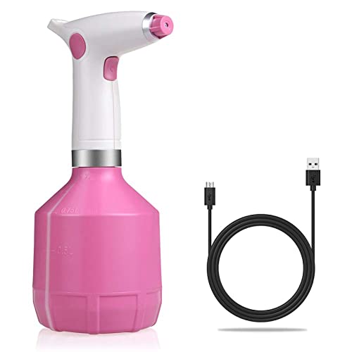 Electric Watering Can, Automatic Garden Sprayer, Rechargeable Spray Bottles, Alternative Pump Sprayer with Adjustable Water Mist Nozzle for Plants, Gardening