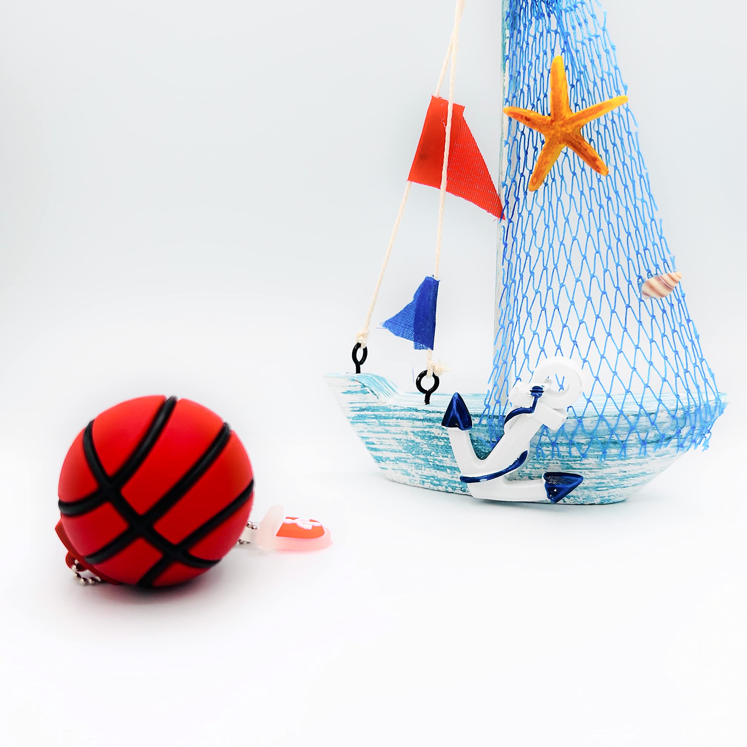 USB Thumb Drive 16 GB Flash Drive - Basketball USB Drive - Sports Flash Drive (Basketball)
