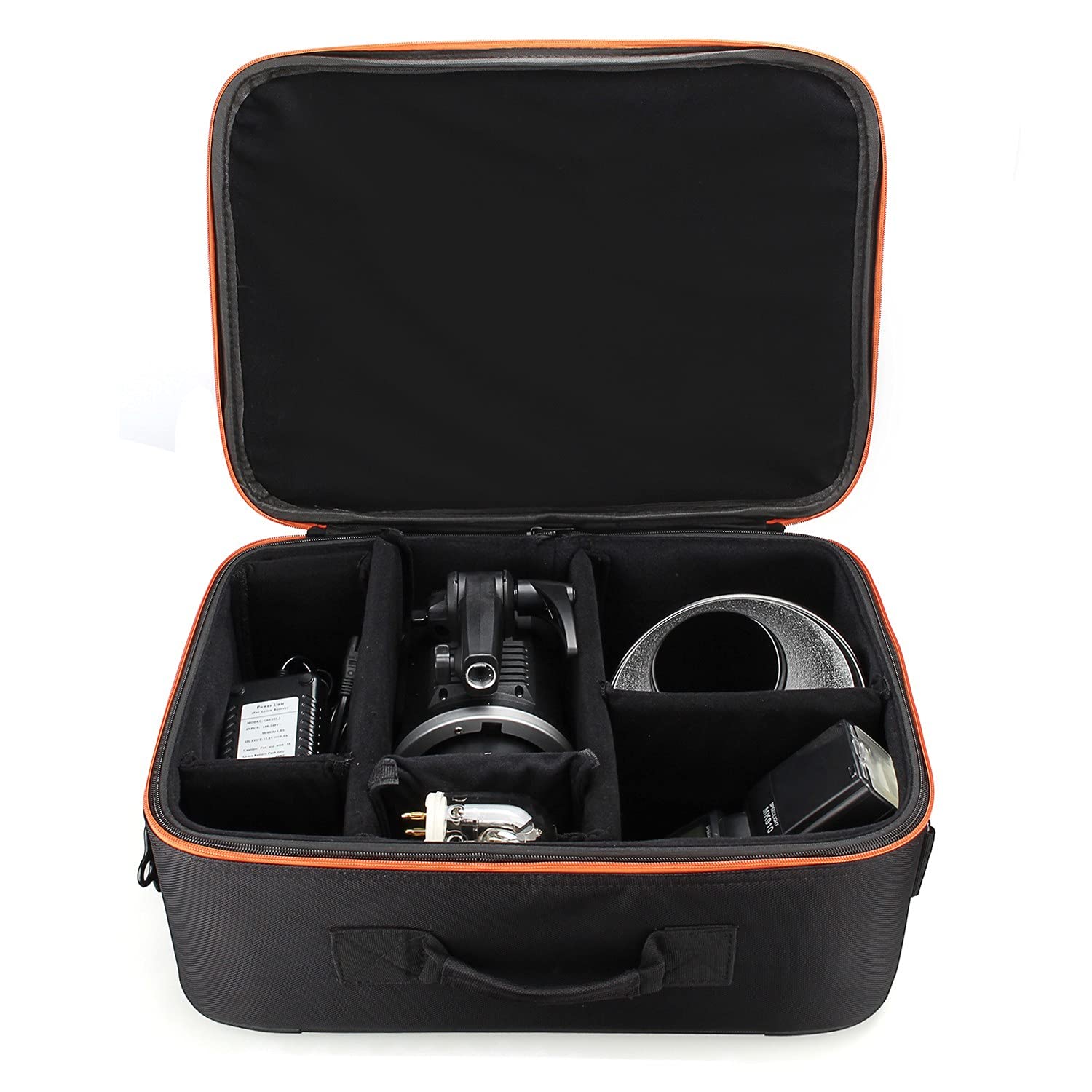 Godox AD600BM Bowens Mount 600Ws GN87 HSS Outdoor Flash Strobe Light with 2.4G Wireless X System, 8700mAh Battery, W/Godox CB-09 Carrying Bag and Godox PB-600 Portable Flash Bag