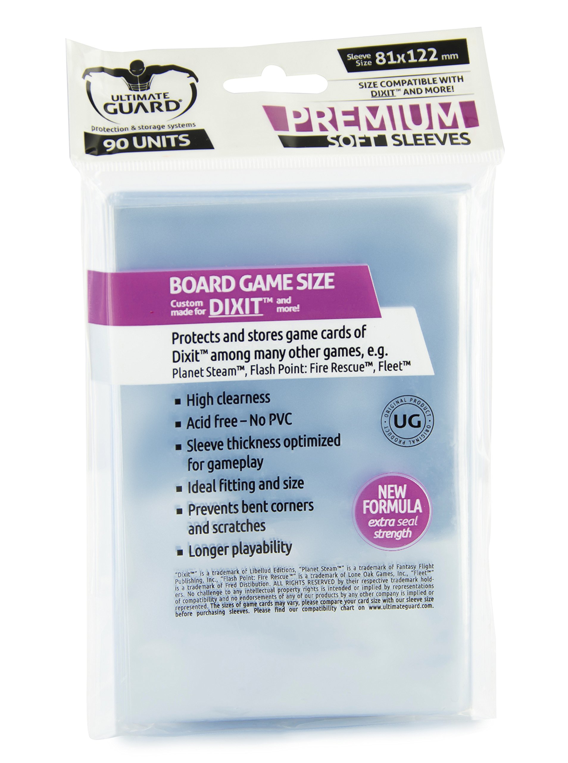 Ultimate Guard Prem Game Sleeves Dixit (90) Cards