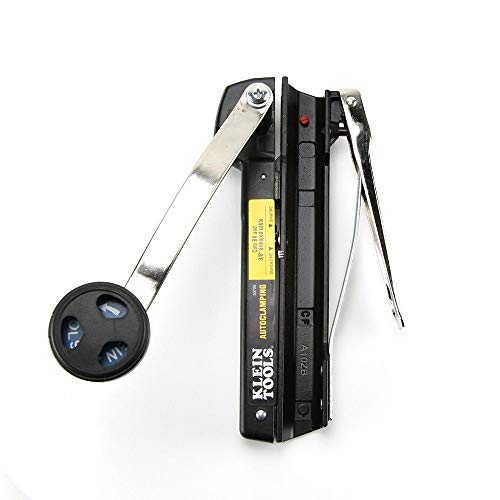 Klein Tools 53725 Armored and BX Cable Cutter, Cuts Up to 3/8 Inch Armored Cable-BX-AC-MC-MCAP-Greenfield, With Storage and Extra Blades
