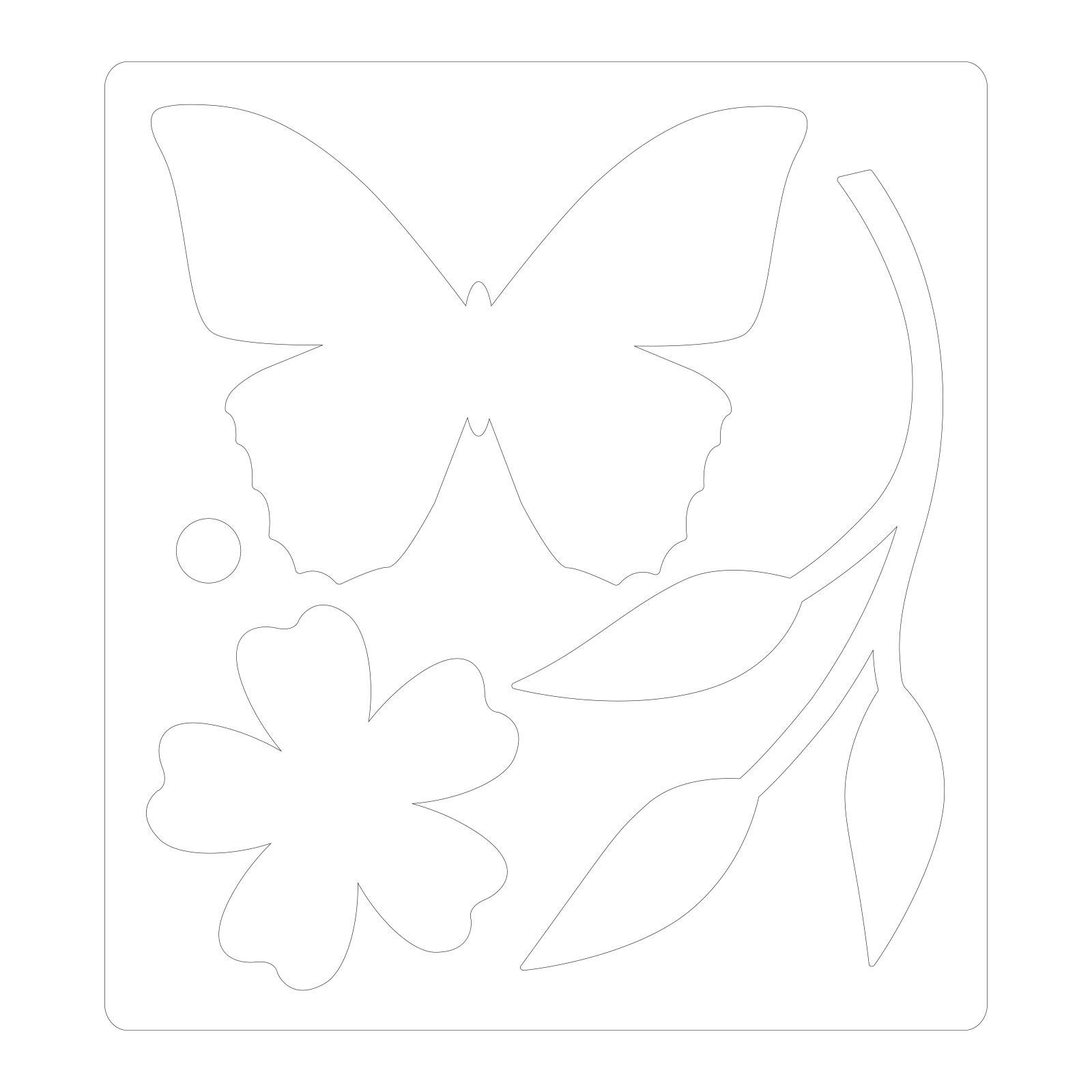 ELLISON SIZZIX BIGZ Dies GRDN, Garden Wings
