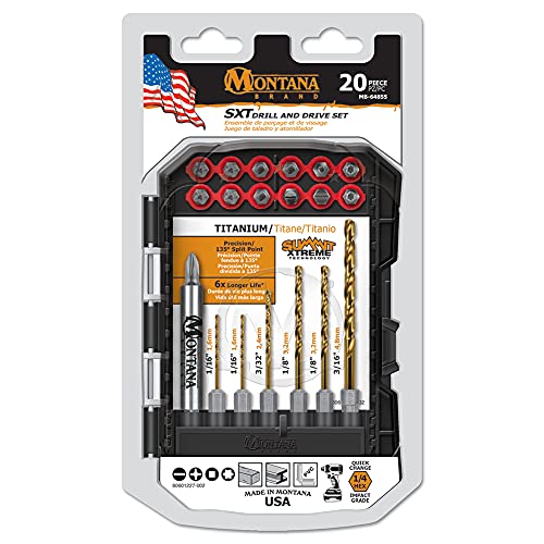 Montana Brand 20pc Drill & Drive Set