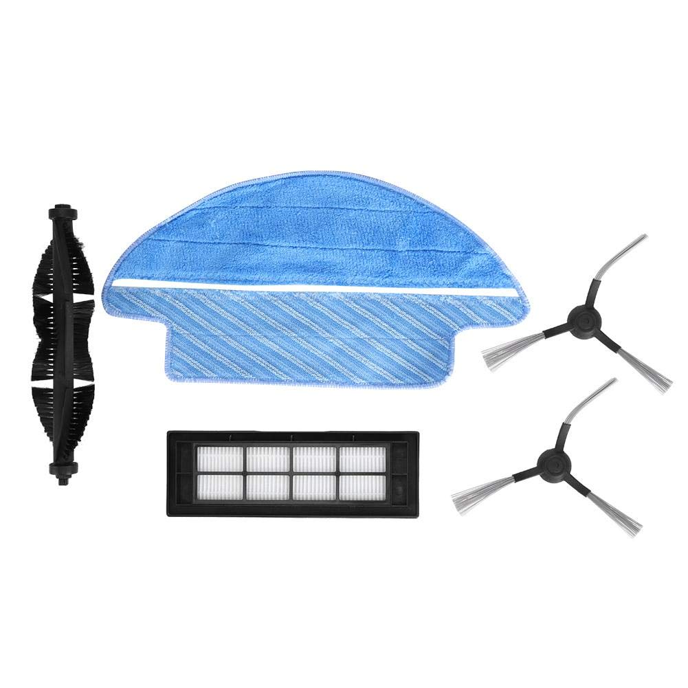 Fdit A Set Rolling Brush Side Brush Filter Sweeping Machine Parts Practical Replacement Accessories Fit for Proscenic LDS M6 R2