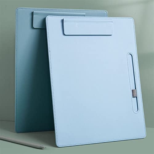 TOMYEUS Folder A4 Business Pad Folder Board Exam Writing Board Pad Board Special Clip Book Stationery Writing Pad Cardboard Signature File Folders (Color : A4-Beige)