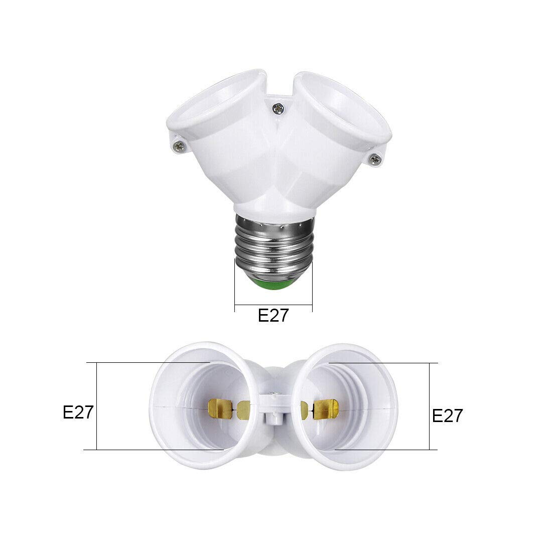 FeatherBrite Bird Bulbs New Conversion KIT - Healthy Full Spectrum Bulb 16W + UV Bulb 1.5W + Light Socket Adapters