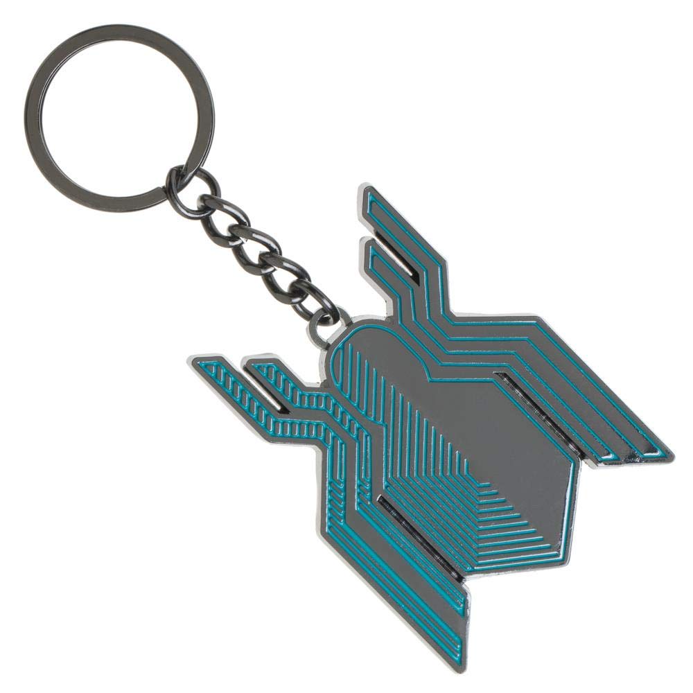 Far From Home Spiderman Keychain Stealth Symbol Superhero Keyring