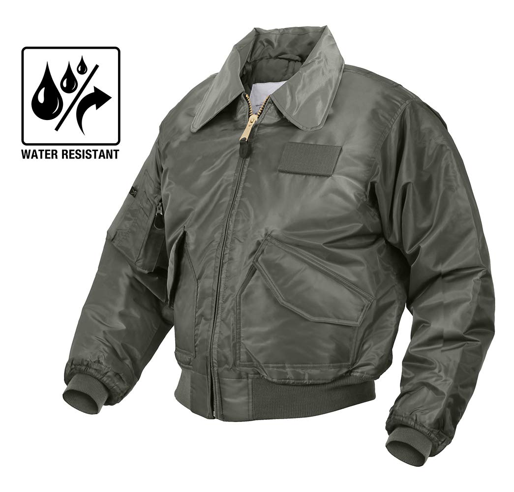 Rothco Cwu-45P Flight Jacket-Sage, Large