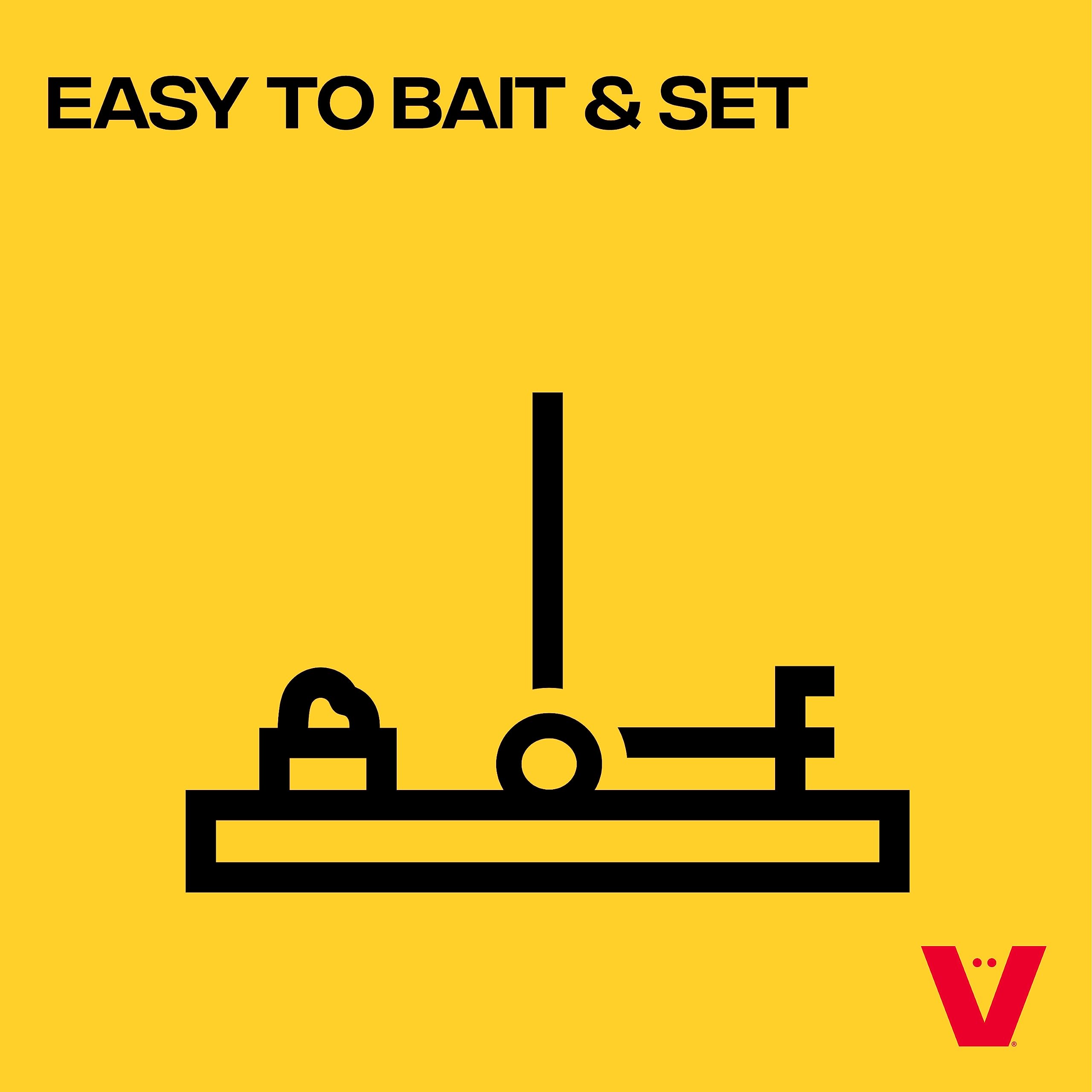 Victor M142-3B Power-Kill Easy Set Mouse Trap - 3 Reusable Mouse Traps