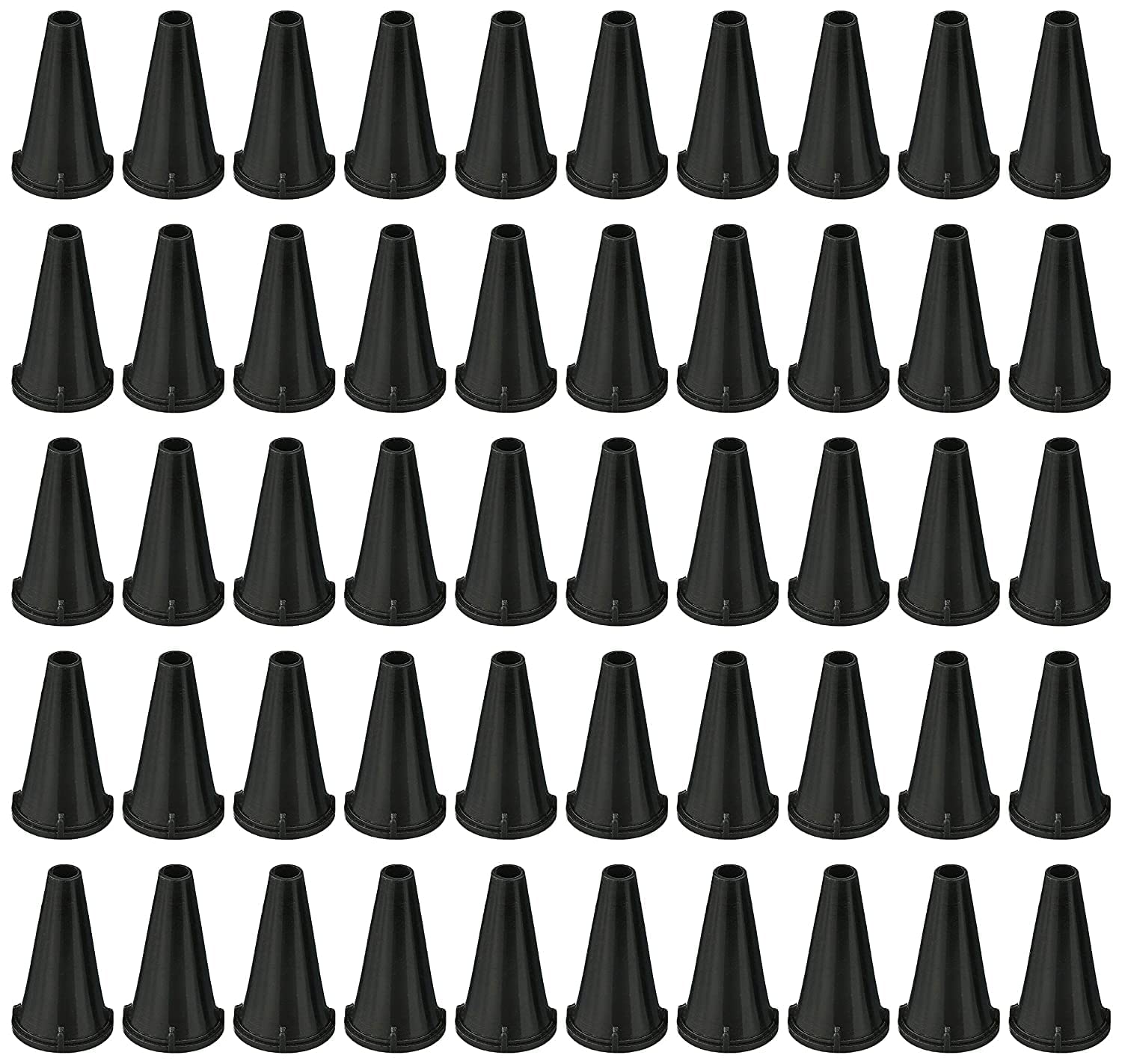 Zyrev ZetaLife Otoscope Set with 50 Extra Disposable Specula Tips, Black