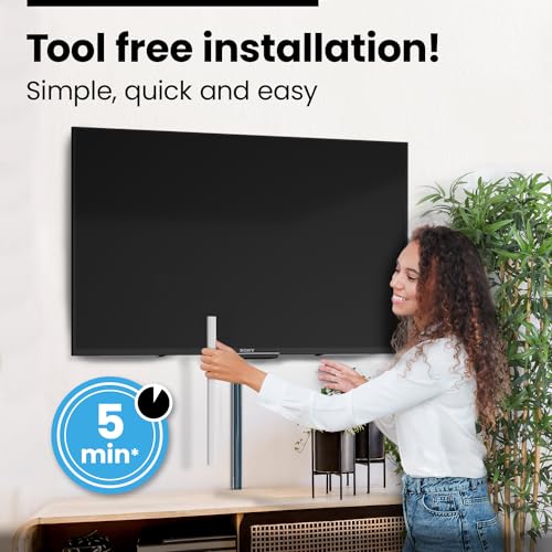 EVEO Cord Hider - 306β Cord Cover Wall Cable Hider, Cable Concealer, Wire Hiders for TV on Wall. Cable Management, Cord Hider Wall Cable Raceway Wire Covers for Cords -18X (L17 W0.95 H0.5) - White