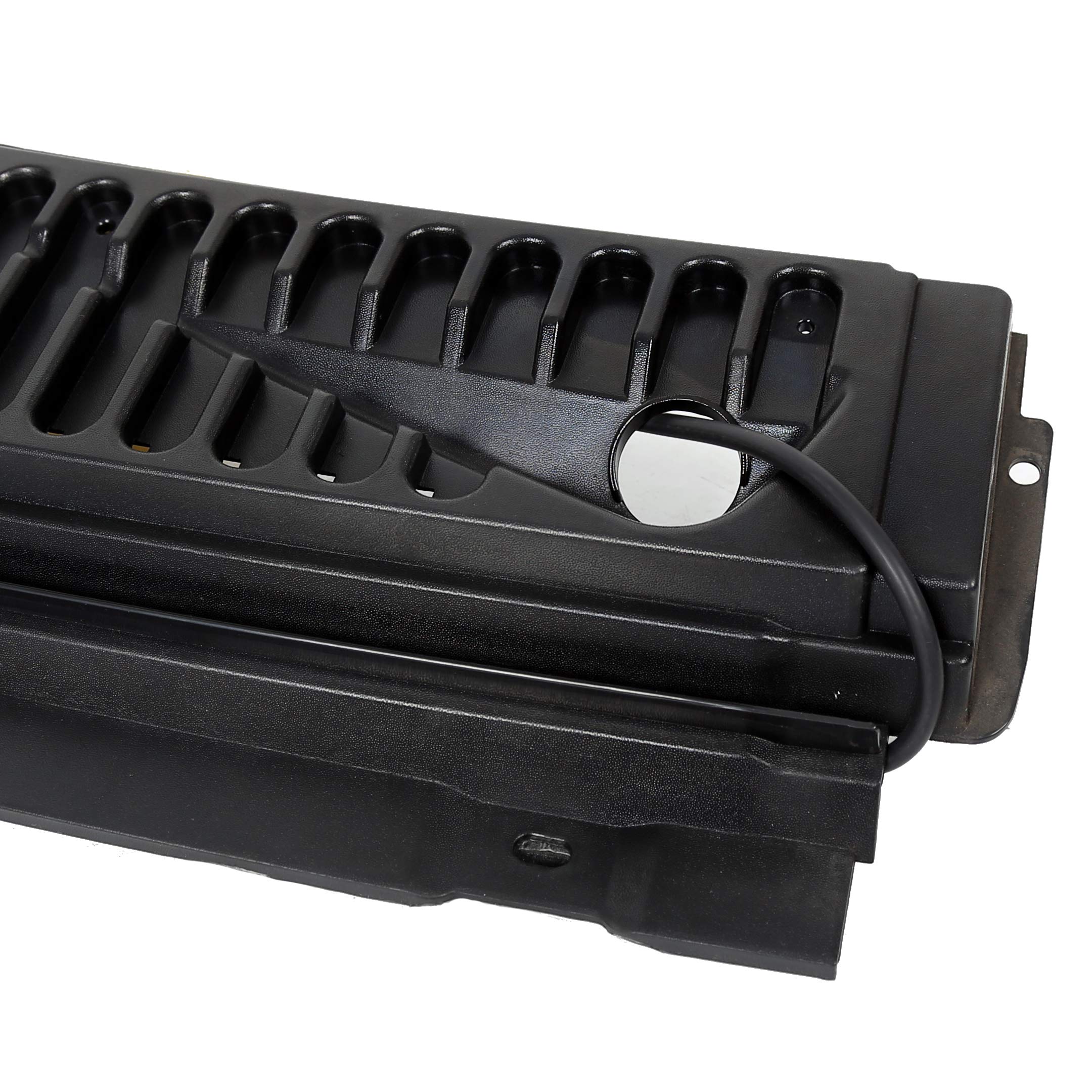 ECOTRIC Windshield Wiper Cowl Cover Panel Compatible with 1999-2007 Ford F250 F350 F450 F550 Super Duty 2000-2005 Ford Excursion Replacement for 3C3Z-25022A68-AAA 4C3Z-25022A69-AAA