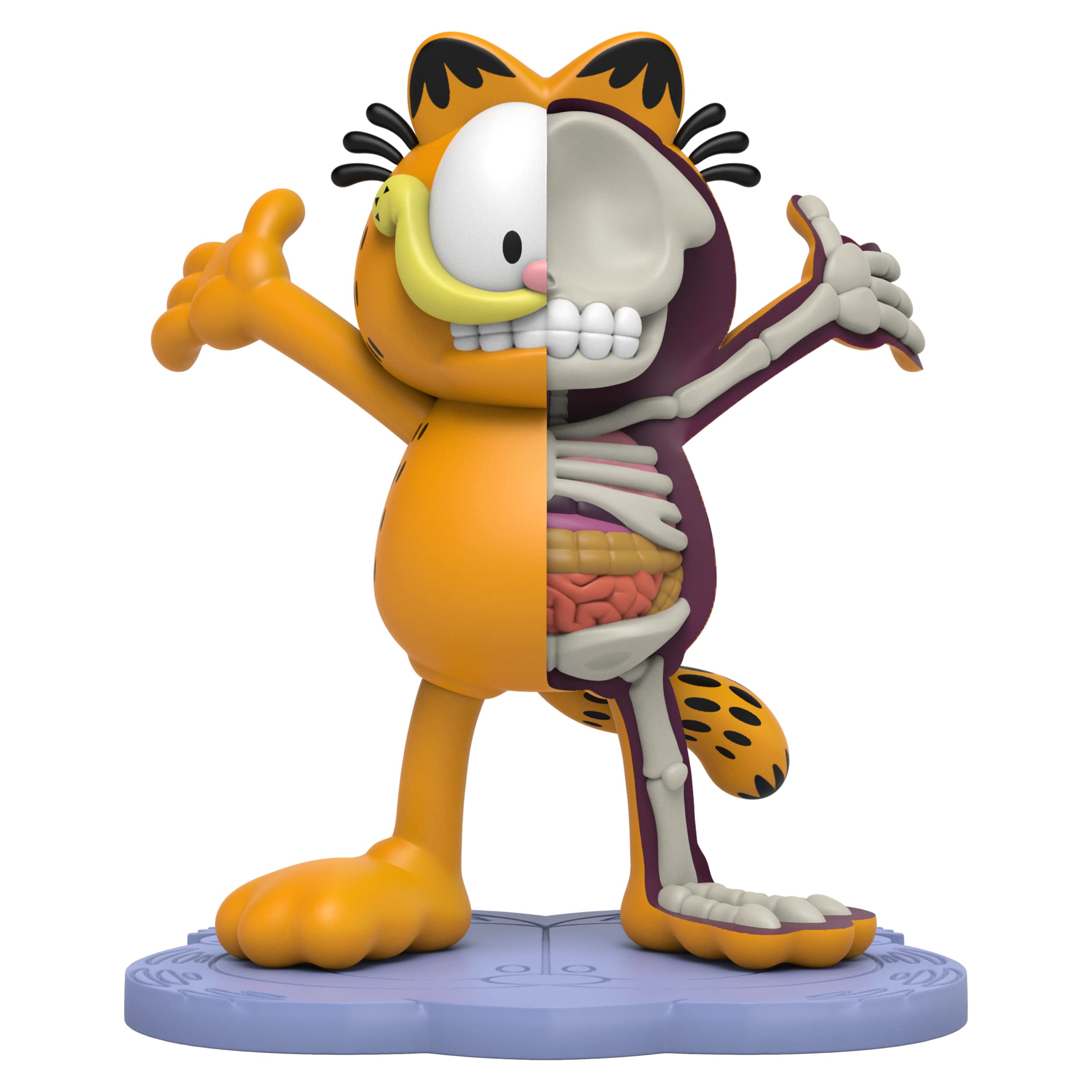 Mighty Jaxx Freeny's Hidden Dissectibles: Garfield - Art Collectibles| Single Box | Multicolor| 4" PVC & Vinyl Art Toy Blindbox