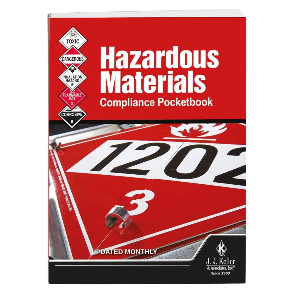 J. J. Keller & Associates, Inc. Hazardous Materials Compliance Pocketbook, Includes HM-215P, 2022 Edition, Softbound, 5inches W x 7inches H