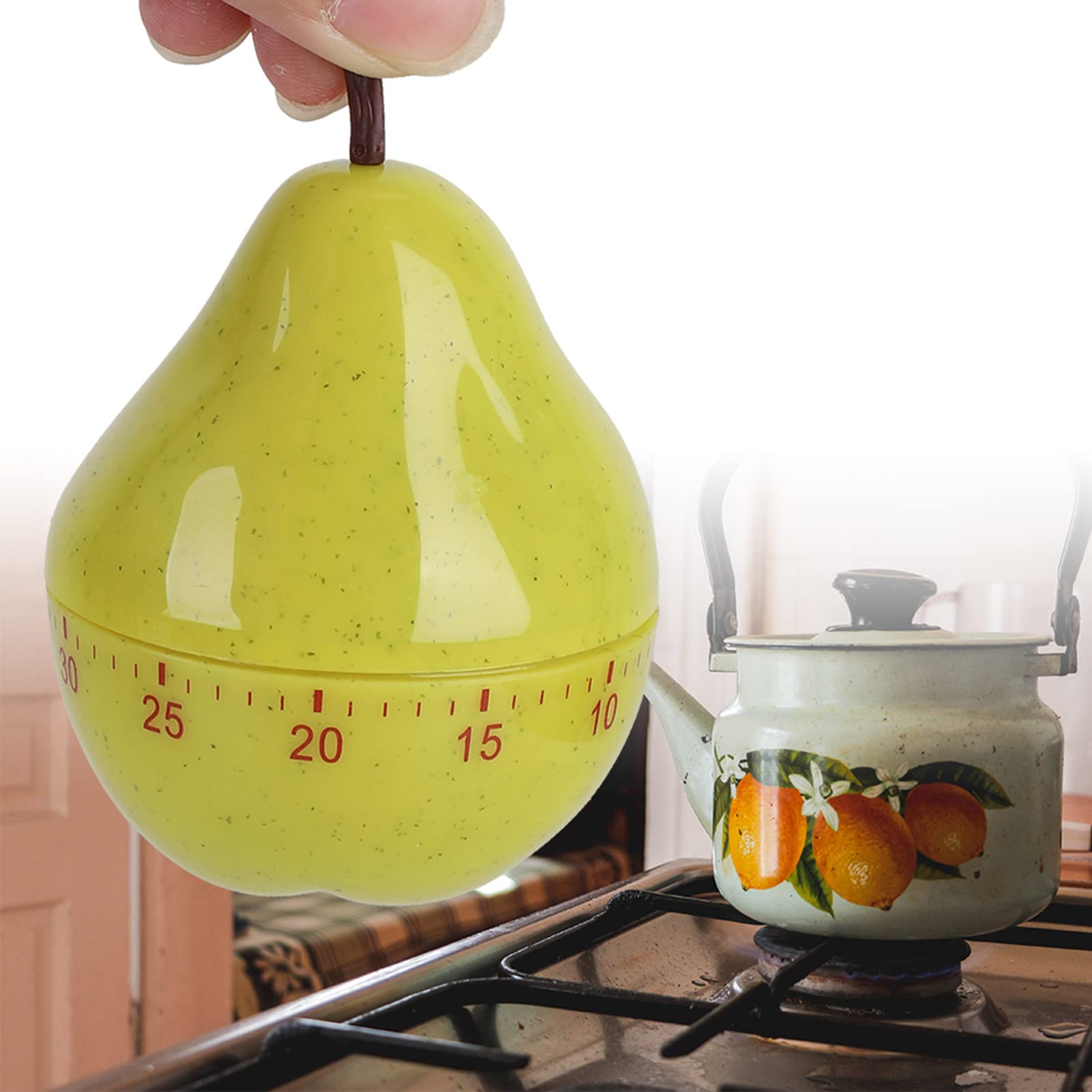 Kitchen Timer, Cute Cartoon Timer Cooking Alarm Sleep Reminder Clocks,Mini Size Manual Timer for Cooking Bake Sport Game
