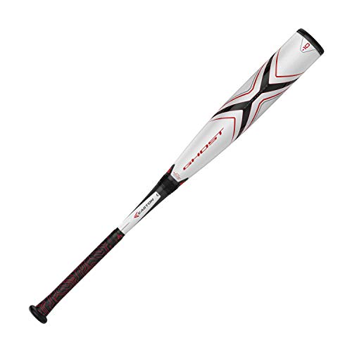 EASTON Ghost X Evolution -10 (2 3/4") USSSA Senior League Baseball Bat | 32 inch / 22 oz | 2019 | 2 Piece Composite | CXN Evolution | EXACT Carbon | FLEX Barrel | Speed End Cap | Lizard Skin Grip