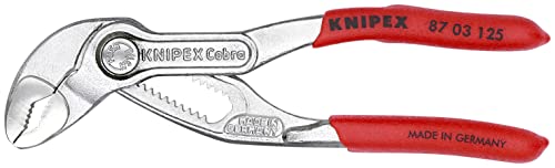 Knipex 87 03 125 Water Pump Pliers "Cobra" 4,92" chrome plated