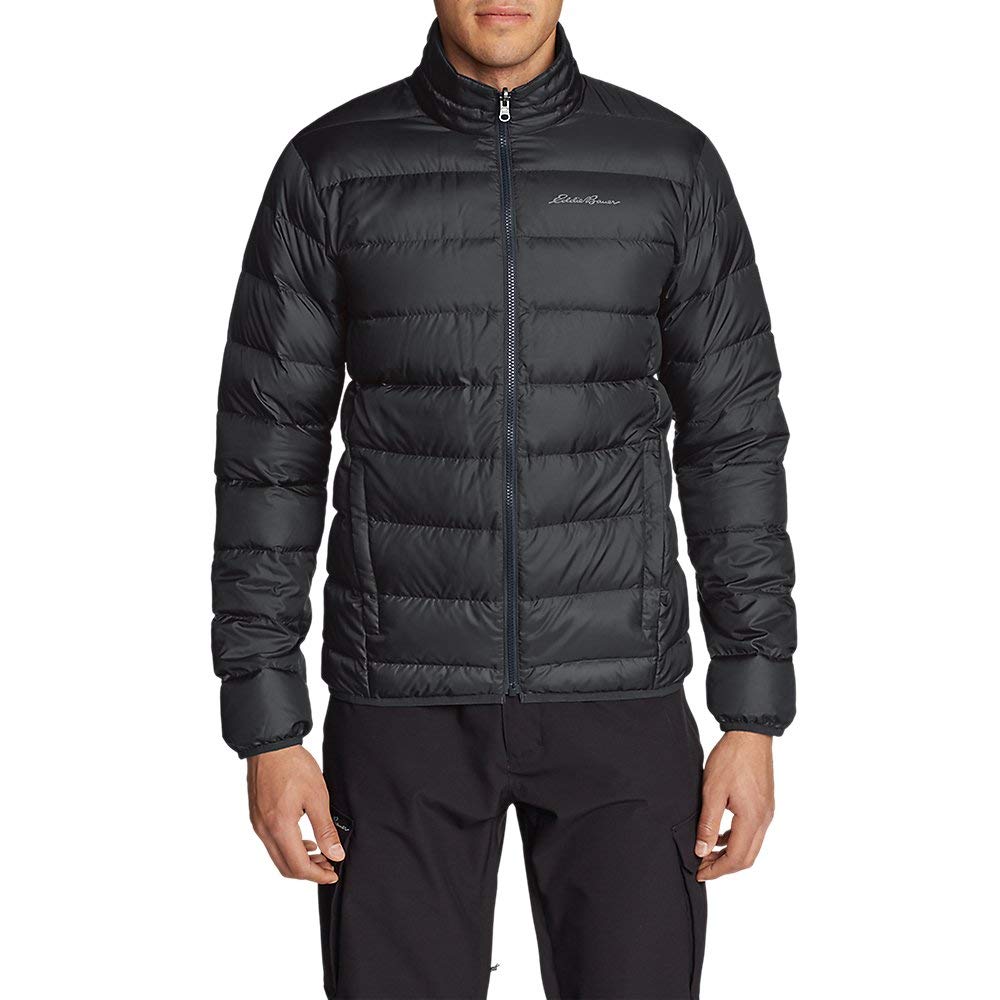 Eddie Bauer Men's Powder Search 2.0 3-In-1 Down Jacket, Black, Small
