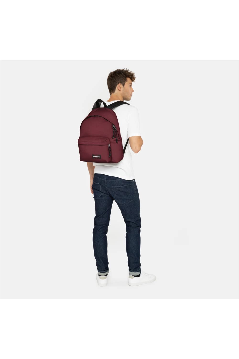 EASTPAK Men Rucksack Handbags, Red (Crafty Wine), One Size