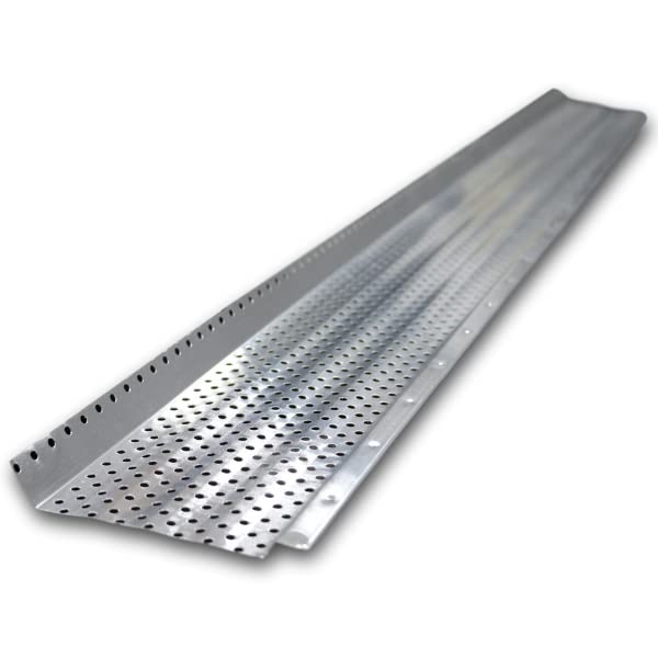 Extreme Flo Gutter Guard 50 Year Gutter Cover System, Residential Gutter Guards, 200ft (6-inch, Black)