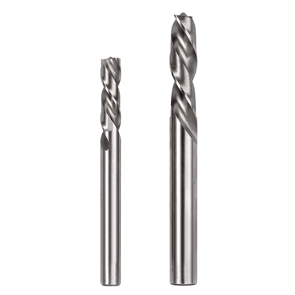 Mesee 2 Pieces HSS Spot Weld Drill Bit Set, High Speed Steel Cobalt Spot Welding Remover Tool Drill Bits Panels Separated Spotting Welder Cobalt Tips Cutter - 6mm, 8mm(1/4'', 5/16'')
