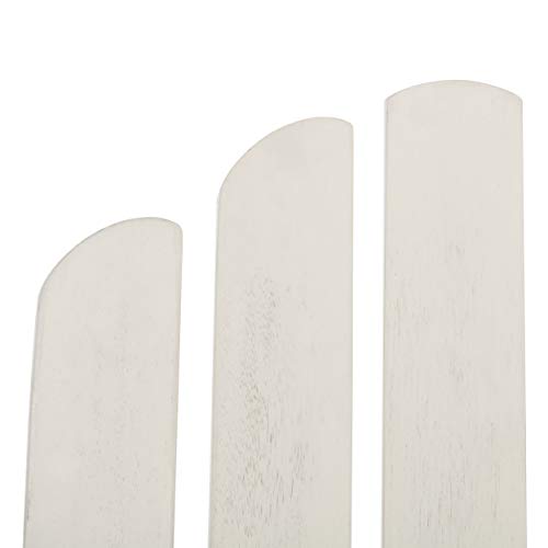 SAFAVIEH Outdoor Topher White Classic Adirondack Chair