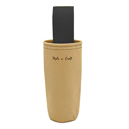 Style n Craft Spray Paint Can Holder, Heavy-Duty 600D Polyester Spray Paint Can Holder, Khaki and Black (76022)
