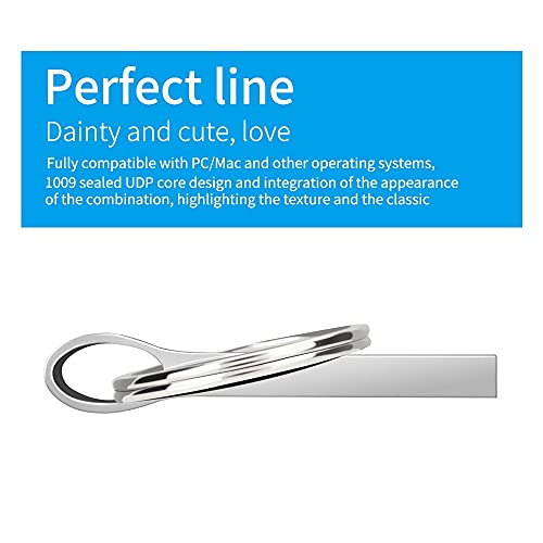 n/a 128GB Pen Drive 64GB Mini USB Flash Drives 32GB 16GB Silver USB Stick 8GB Flash Disk ( Color : Black , Size : 4GB )