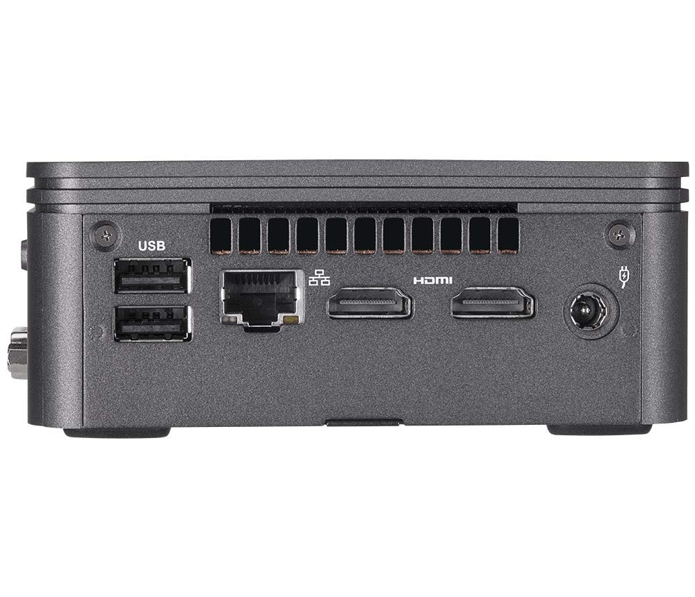 GIGABYTE BRIX GB-BRI5H-10210 (Ultra Compact Mini PC/Dual SO-DIMM DDR4/Intel UHD Graphics 620/6xUSB 3.2 Gen2/ Intel Wireless-AC 3168/HDMI (2.0A)/Dual Band WiFi & Bluetooth 4.2/Gigabit LAN/RS232 Com)