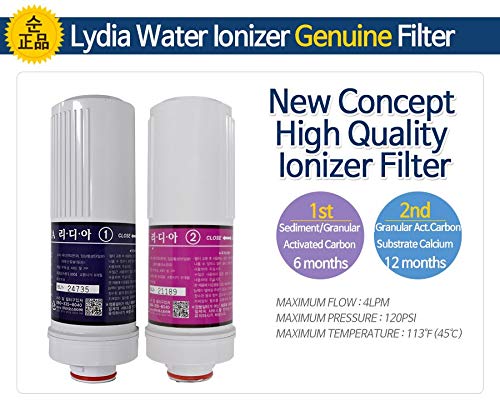 Lydia Original Water Ionizer Filter Set for EOS/KYK Genesis Ionizers