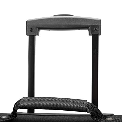 U.S. Traveler Aviron Bay Expandable Softside Spinner Wheels, Black, 2 Piece Luggage