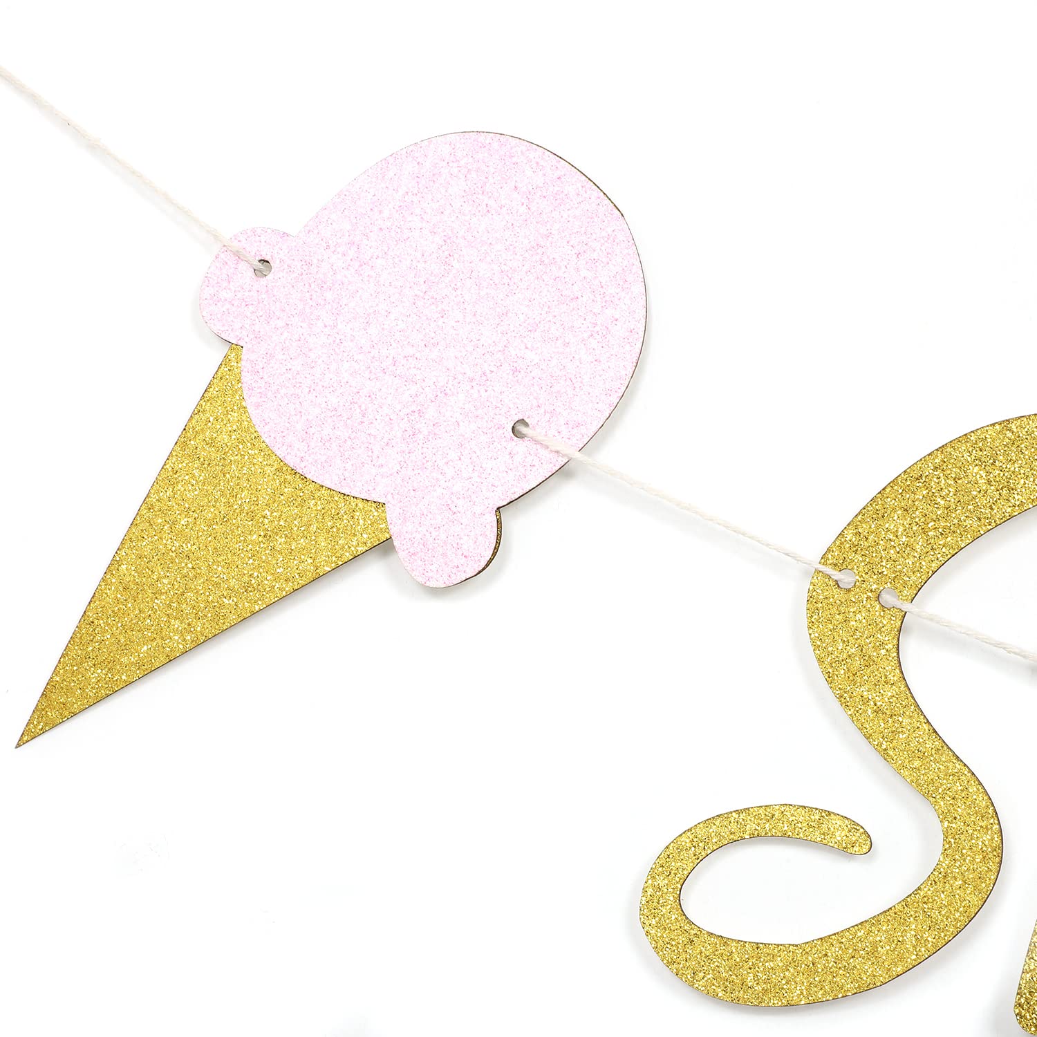 Personalized Shes Been Scooped Up Banner, Bridal Shower,Engagement, Bachelor Party Banner, Ice Cream Banner,Shes Been Scooped Gold Party Banner。