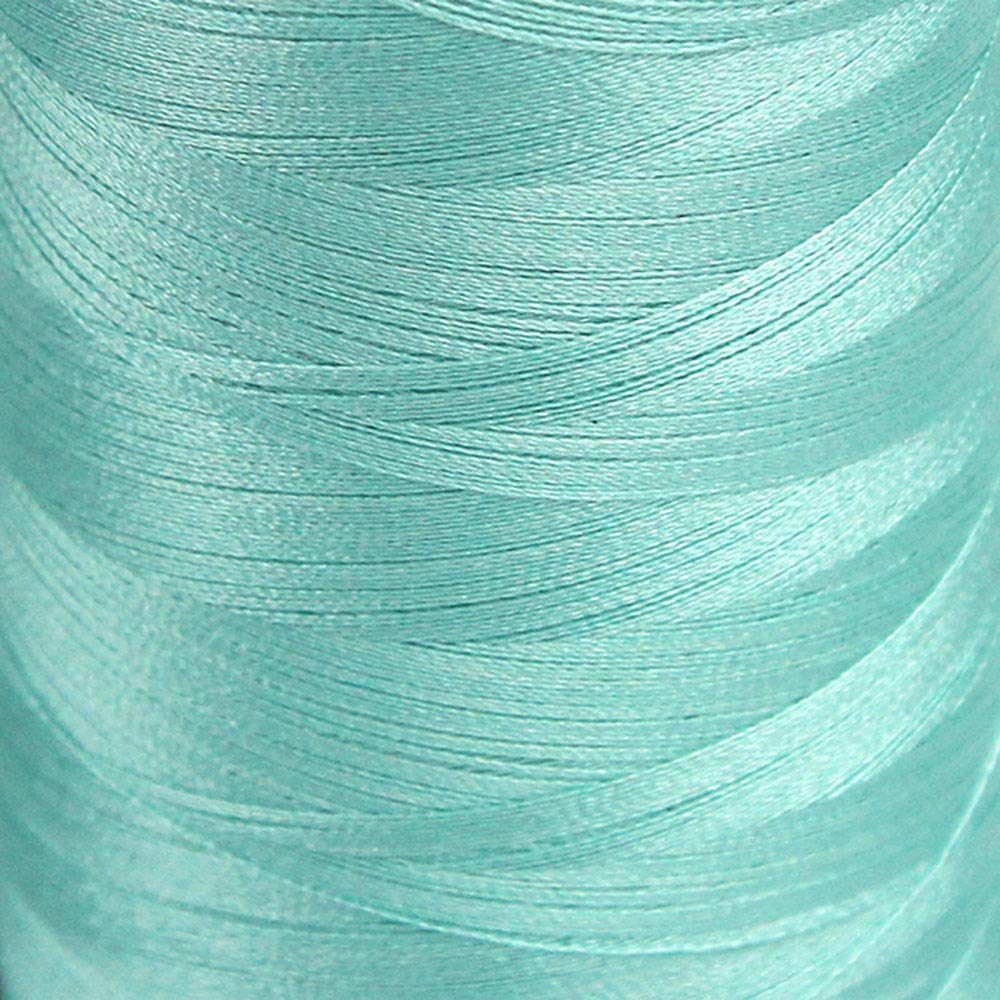 Elvis 120D/2 Luminous Embroidery Thread, 3280 Yard Spool, Tiffany Blue