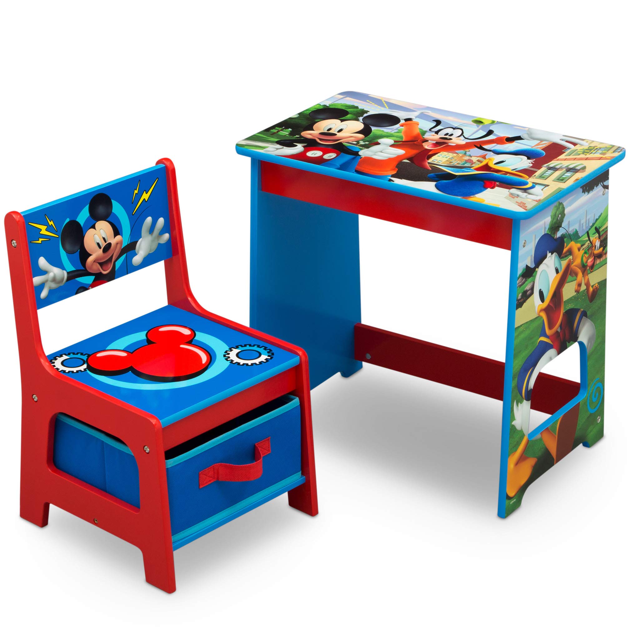 Disney Mickey Mouse Kids Wood Desk and Chair Set by Delta Children