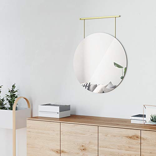 Umbra 1015544-104 Exhibit Mirror, Brass