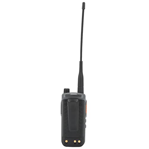 Handheld Transceiver, IP54 Waterproof Clear Dual Band Two Way Radio for Shopping Malls US Plug