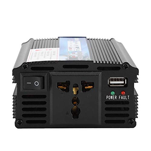 Power Inverter with Solar Panel 12 V,220V / 100V 500W Solar Inverter Converter, Solar Power Inverter for Household,Outdoors,Road Trips,etc(220V)
