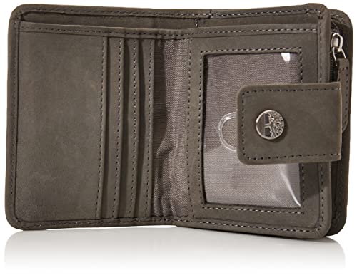 Timberland womens Leather RFID Small Indexer Wallet Billfold, Castlerock, One Size US