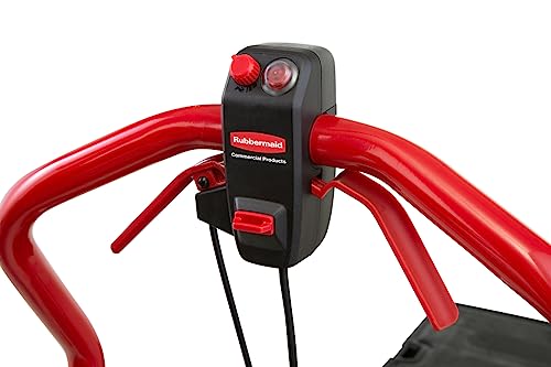 Rubbermaid Commercial Products Platform Truck Motorized Kit, Medium Size, 24"x48", for Moving Heavy Loads in Industrial/Commercial/Warehouse Environments