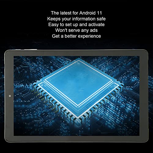 Liyeeo Tablet, USB C Charging Port 3GB RAM 64GB ROM 10 Inch Tablet Dual SIM Dual Standby 8MP Camera for Daily Entertainment (US Plug)