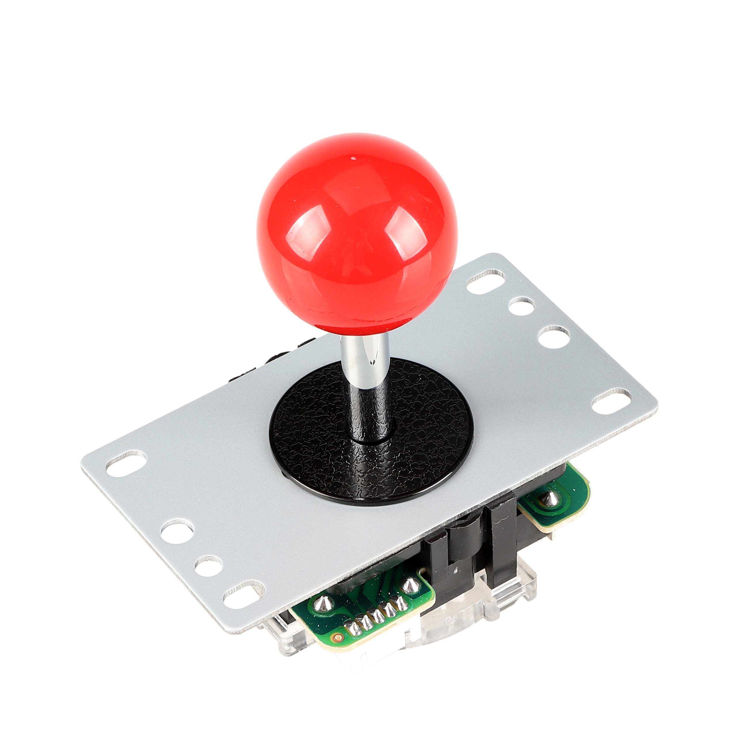 EG STARTS Red Arcade Classic Competition 5 Pin Stick 5P Rocker 4-8 Ways Joystick For PC Xbox 360 PS2 PS3 Games Arcade DIY Kit Parts Mame Jamma Machine Gaming
